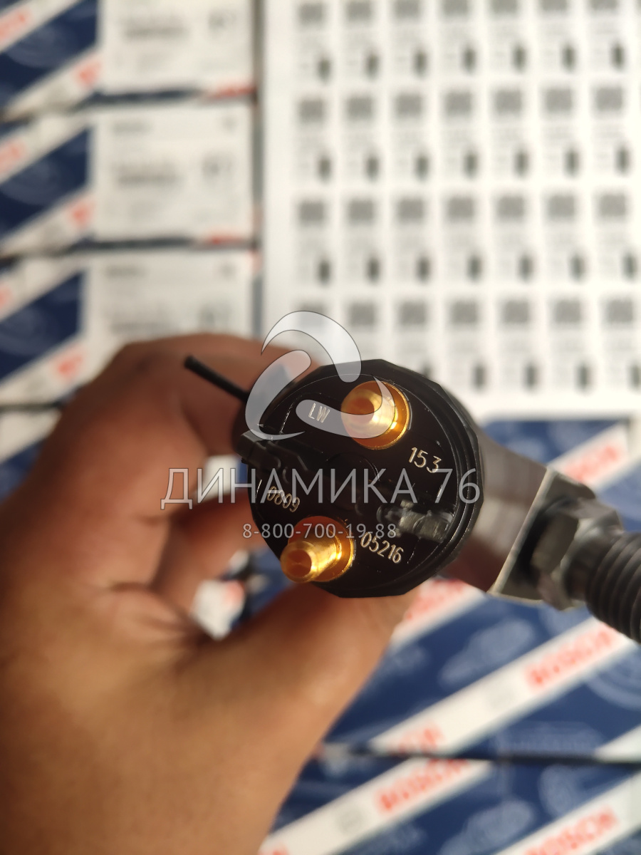 Форсунка КАМАЗ системы Common Rail ЕВРО-4,5 BOSCH, 0445120153